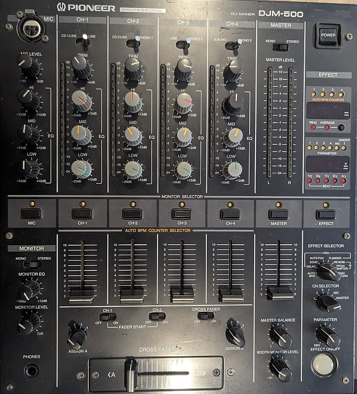 Pioneer Dj Mixer DJM-500 / Used | Reverb Canada