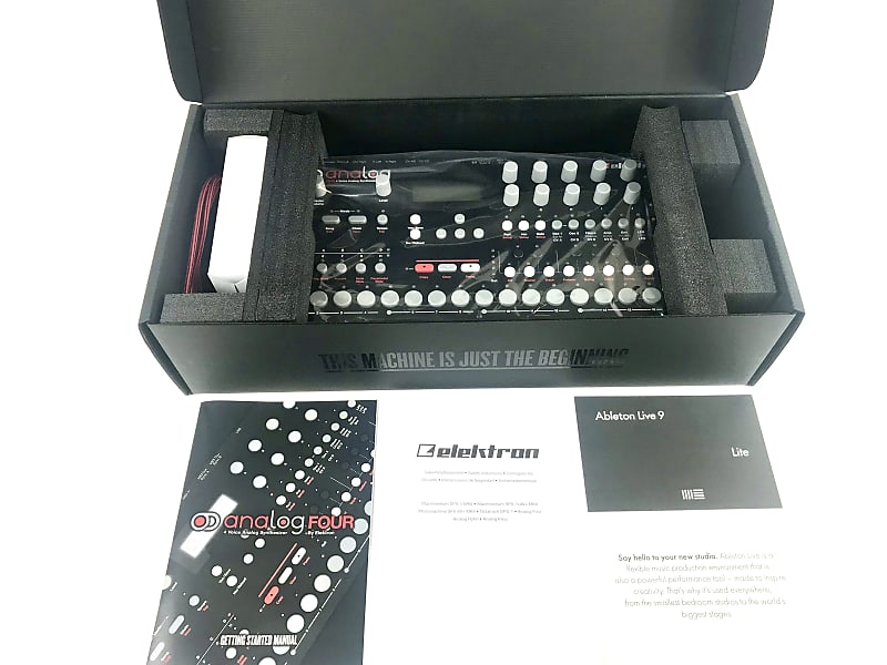 Elektron Analog Four - 4-Voice Tabletop Analog Synthesizer | Reverb