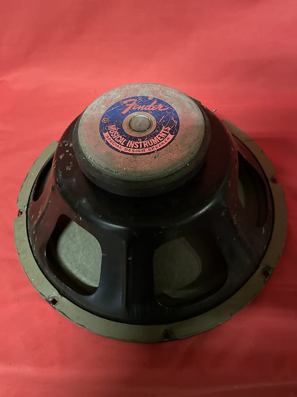 Fender 12 inch speaker NON WORKING | Reverb