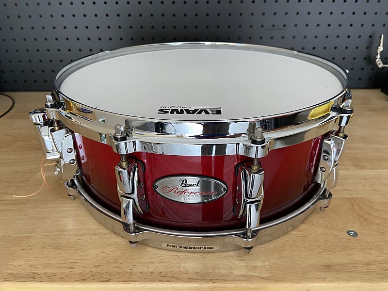Pearl Reference 14x5 Snare Drum “Scarlet Fade” | Reverb