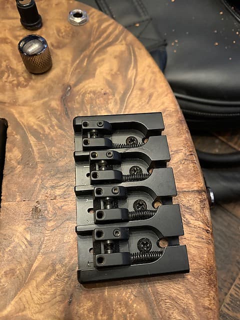 Hipshot Hipshot A Style Brass Bridge | Reverb