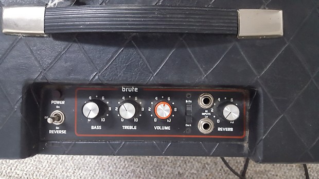 Polytone Minibrute IV 1980s w Footswitch | Reverb