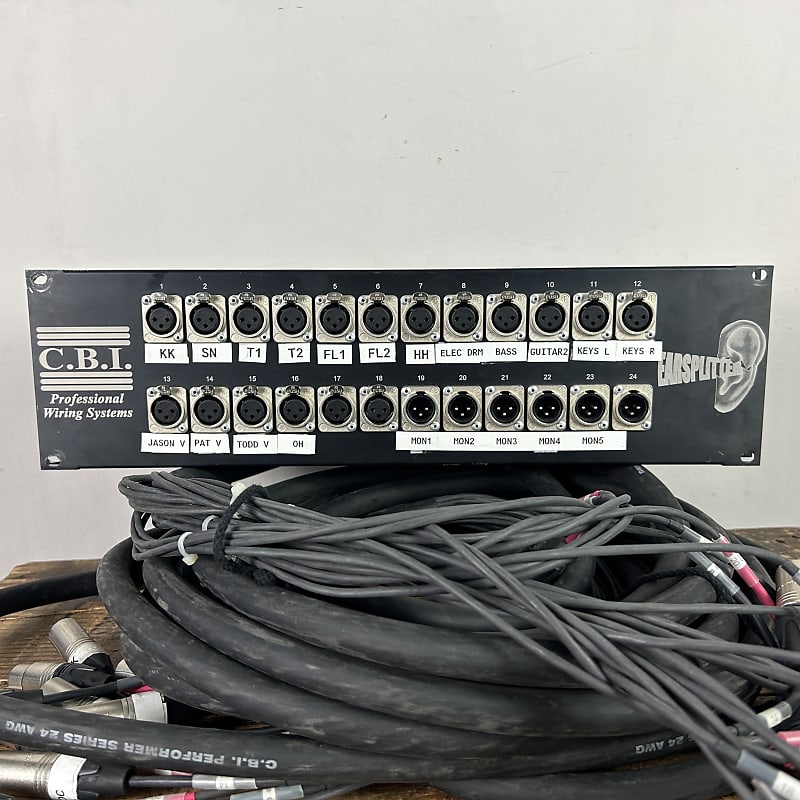 CBI Earsplitter 18x6 6ft/25ft Snake - Black | Reverb