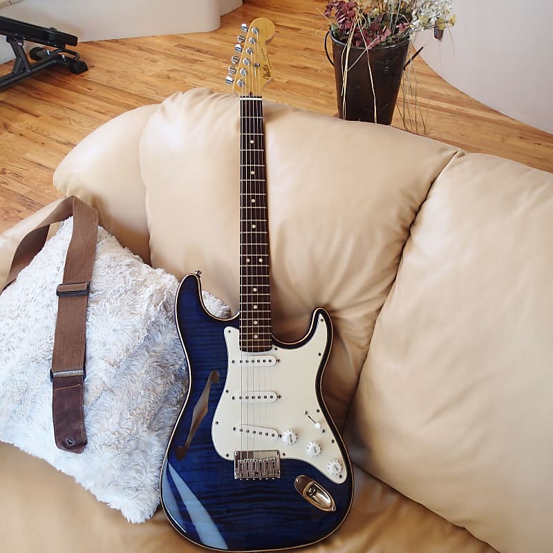 WARMOTH STRAT 2015 BLUE | Reverb
