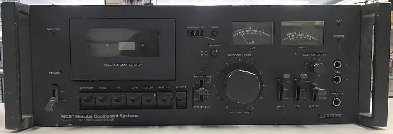 MCS 3562 Stereo Cassette Deck | Reverb
