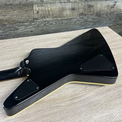 Hamer XT Series Standard Explorer Electric Guitar Gloss Black | Reverb