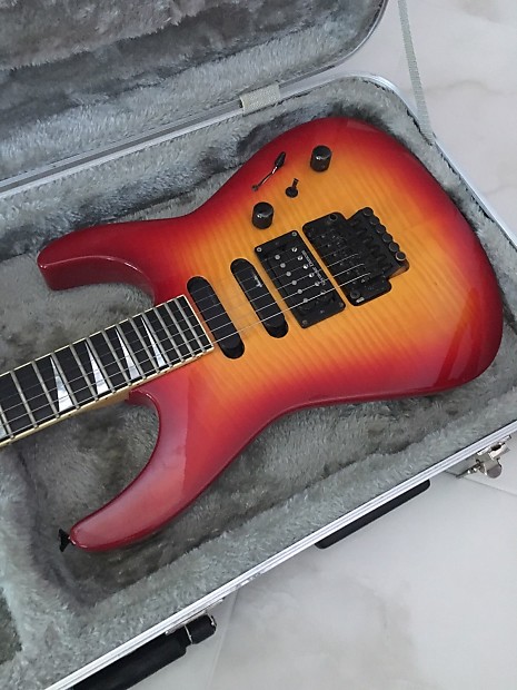 Jackson Fusion Pro Made In Japan 1990 Sunburst | Reverb UK