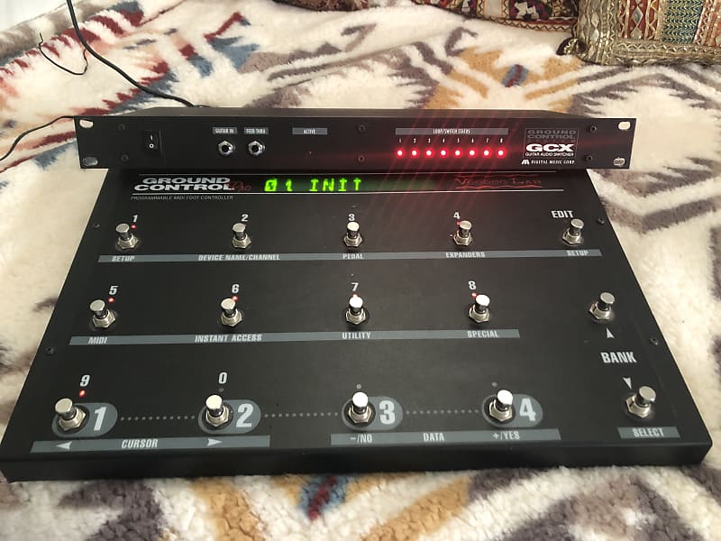 Voodoo Lab Ground Control Pro MIDI Foot Controller and GCX | Reverb