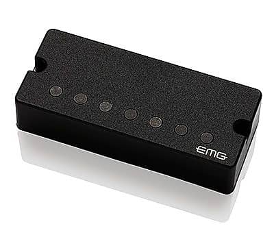 EMG Pickups 57-7 7 String Soapbar Active Bridge Pickup Black | Reverb
