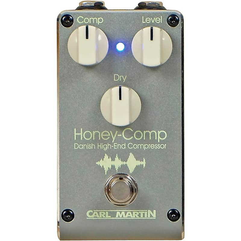 Carl Martin Honey Comp Compressor Effects Pedal Platinum | Reverb