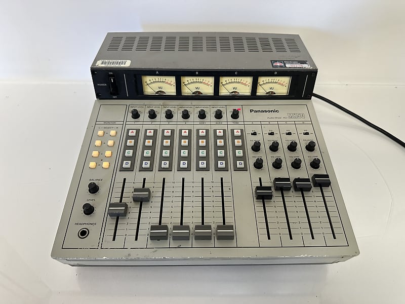 Panasonic AU-MX50 4-Channel Audio Mixer | Reverb