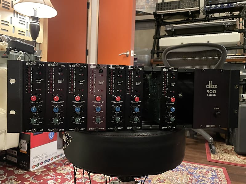 dbx 900a Chassey with 6 903 over easy comp limiter modules | Reverb