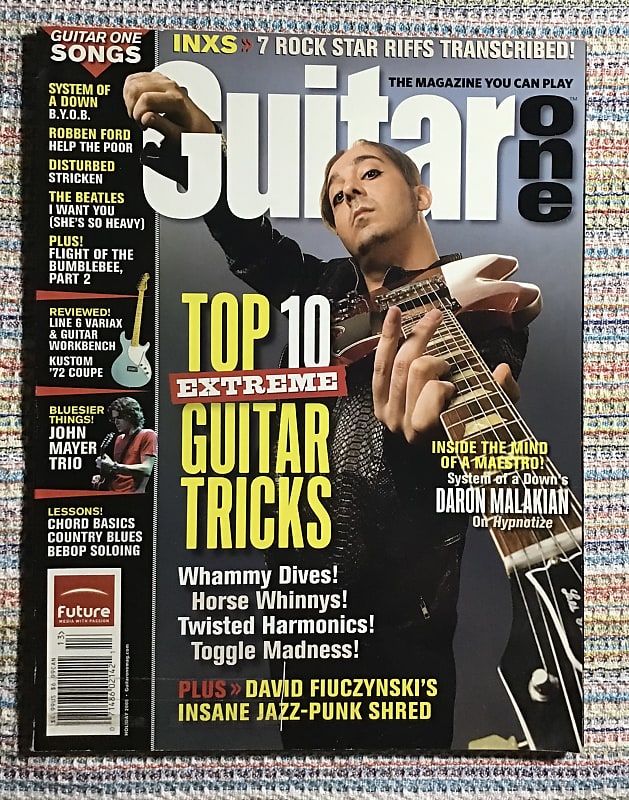 Guitar One Magazine Back Issue Holiday 2005: Daron Malakian | Reverb