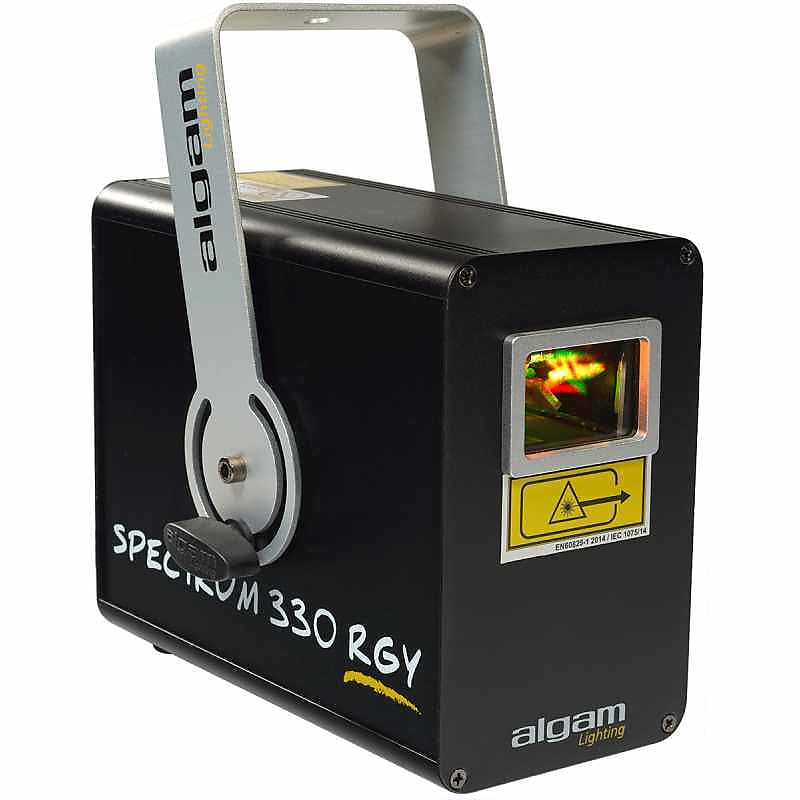 ALGAM LIGHTING SPECTRUM330RGY Laser d'animation multicolore | Reverb