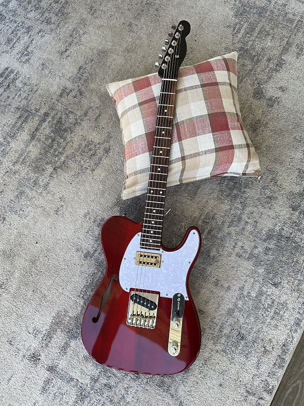 Gilbreath Partscaster Telecaster Thinline w/Gretsch Broadtron | Reverb