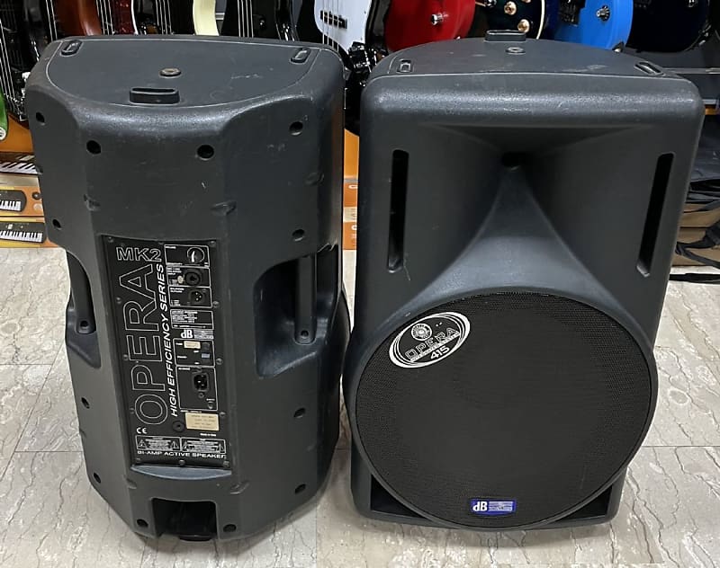 dB Opera 415 Mk2 550 W RMS 15 biamped active speakers (pair) | Reverb