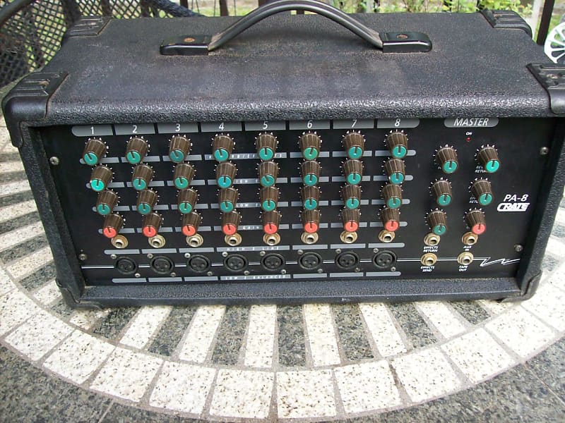 Crate PA-8 150W, 8Ch, Powered PA, Mic Mixer, USA | Reverb