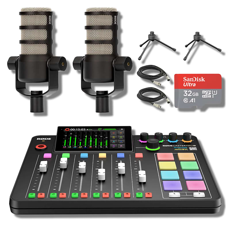 Rode RODECaster Pro II Integrated Audio Production Console | Reverb