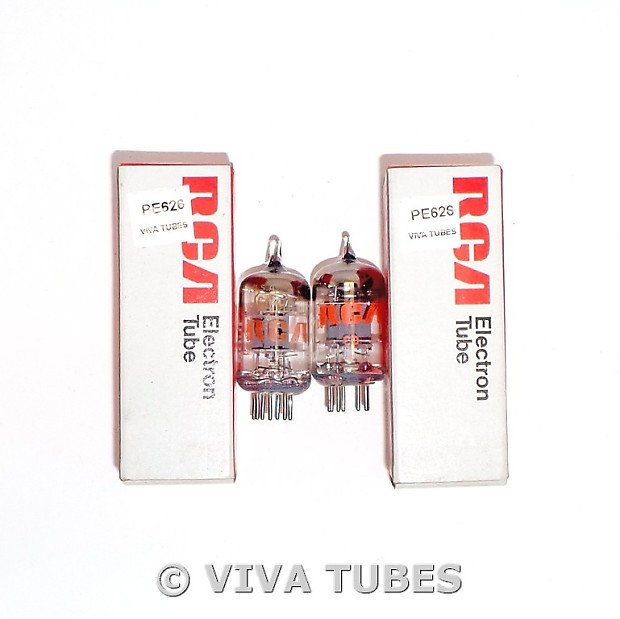 NOS NIB Matched Pair RCA USA 6AK5/EF95 Grey Plate O Get | Reverb