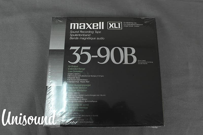 Maxell XLI 35-90B Open Reel Tape [Unopened] | Reverb Australia