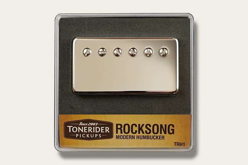 Tonerider Rocksong Humbucker Pickup Neck Nickel | Reverb