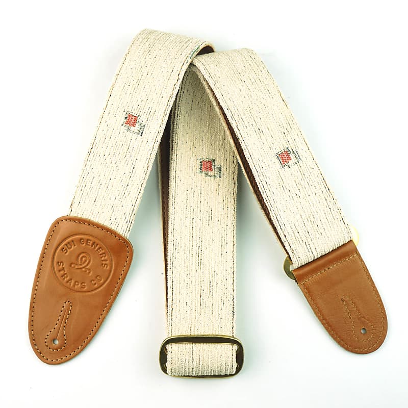 Sui Generis Straps "Rami" Ethnic Guitar Strap , Leather Strap | Reverb