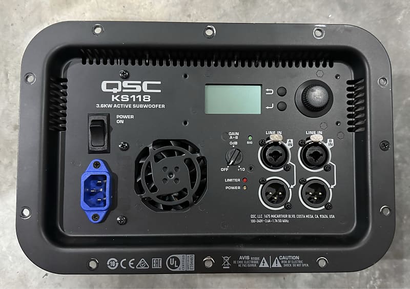 QSC KS118 Amp Module Fully Working 100% WP-200026-21 | Reverb