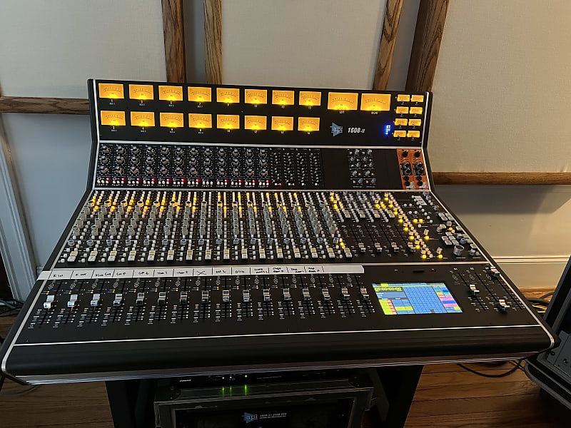 API 1608ii with Automation + Patch bays and Cabling | Reverb