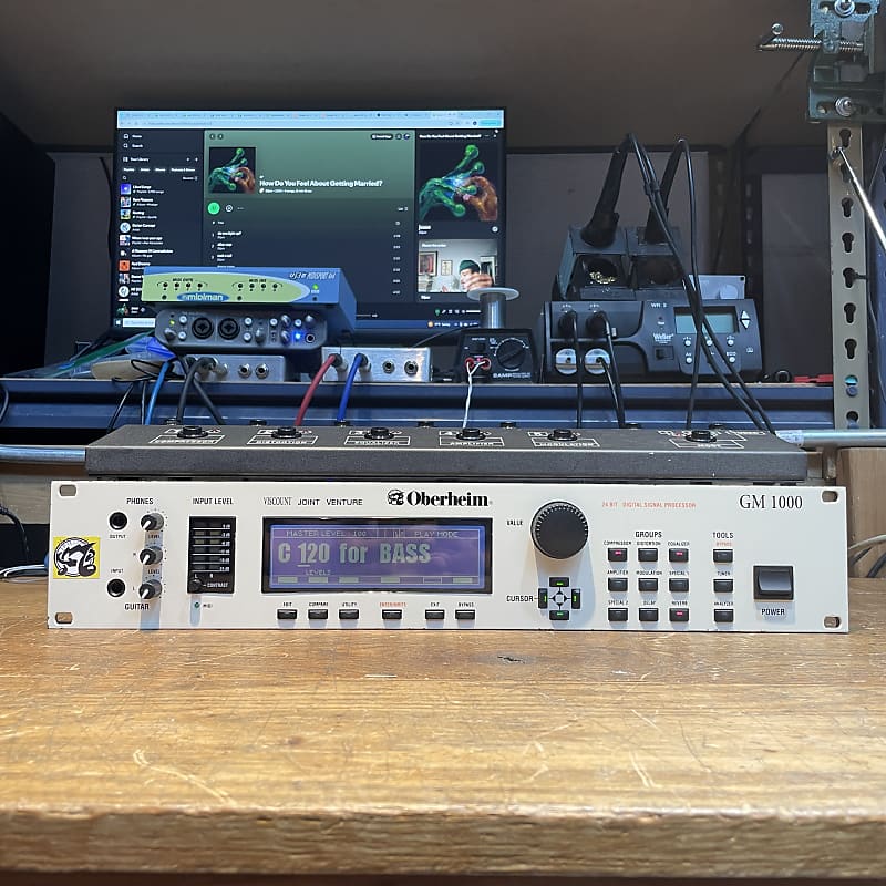 Oberheim GM1000 Processor w/ FC3000 foot controller, | Reverb