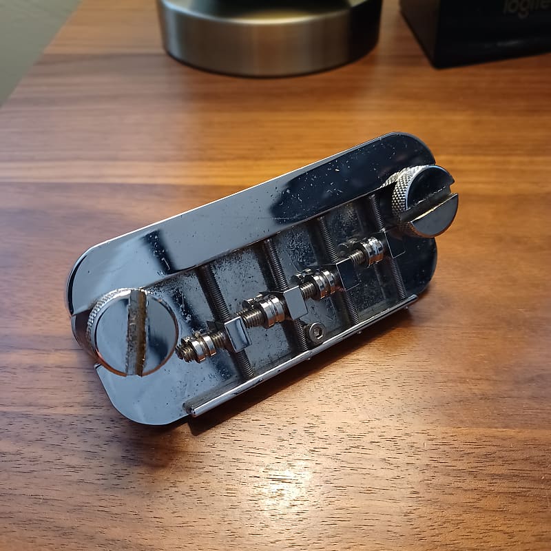 Guild 1977 3 point bass bridge B-301 B-302 SB-201 SB-202 | Reverb