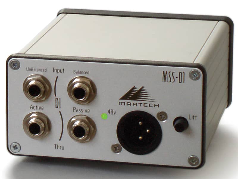 MartinSound Martech MSS-01: Direct inject interface | Reverb MartinSound Martech MSS-01: Direct inject interface | Reverb