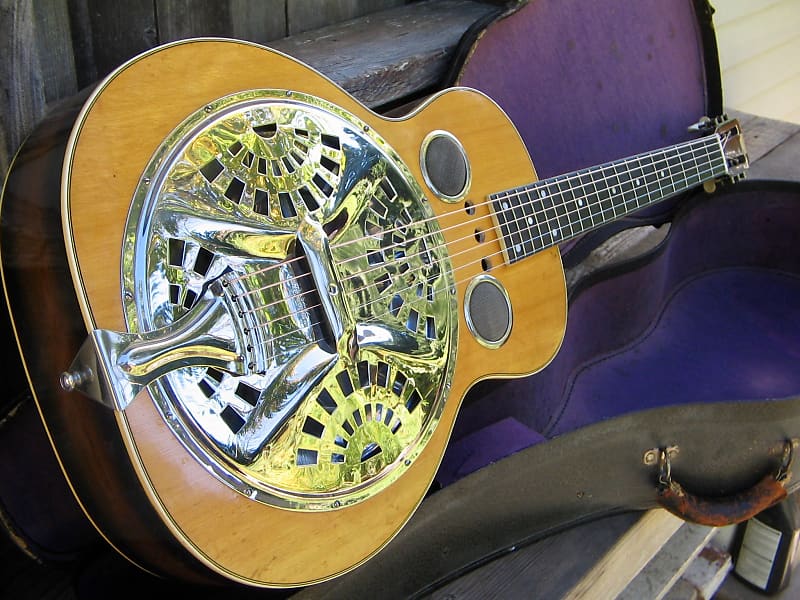 Dobro Model 45 1930's 14 fret round neck | Reverb