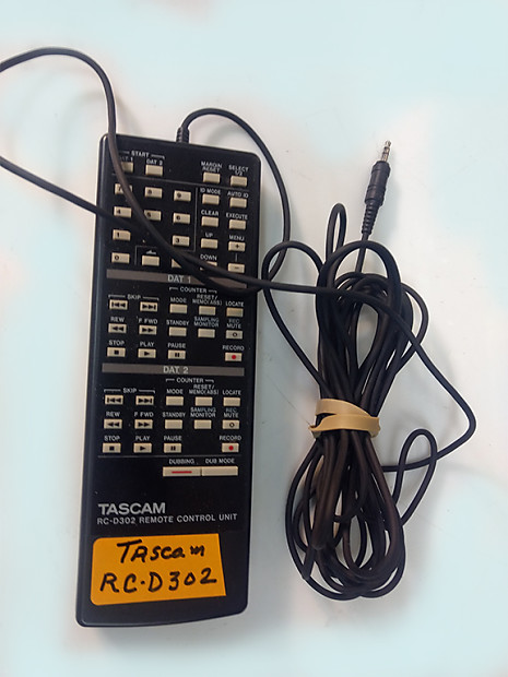 TASCAM Rc-d302 Remote Control Unit Controller for Dat-302 | Reverb