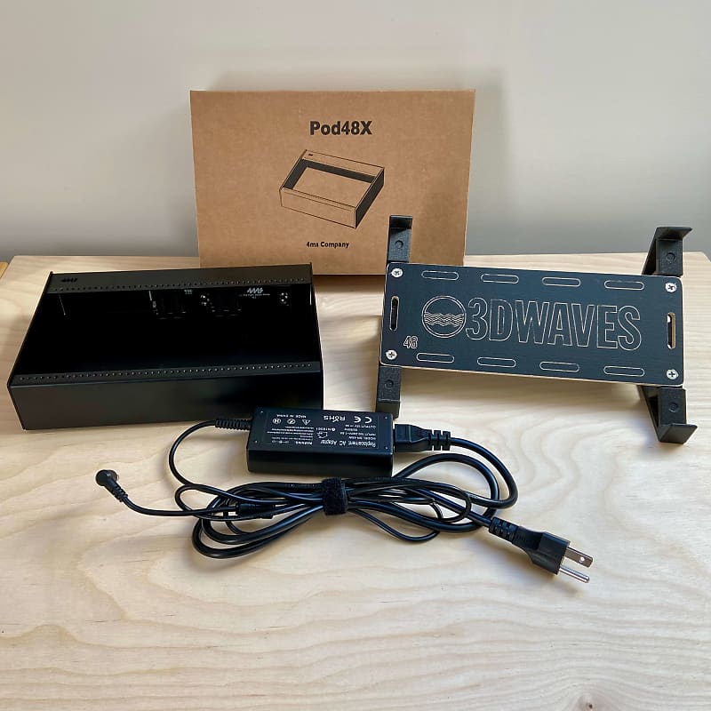 4ms Company Pod 48X w/ Power Supply & 3dwaves Stand | Reverb
