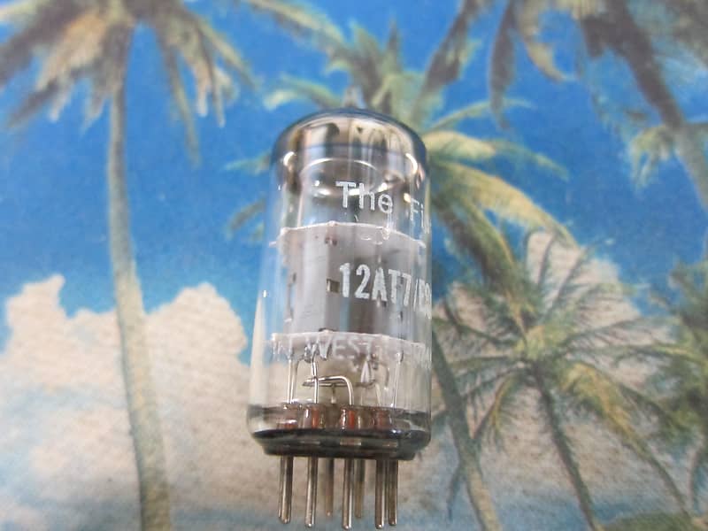 Vintage Telefunken ECC81 12AT7 Preamp Driver Tubes, West | Reverb