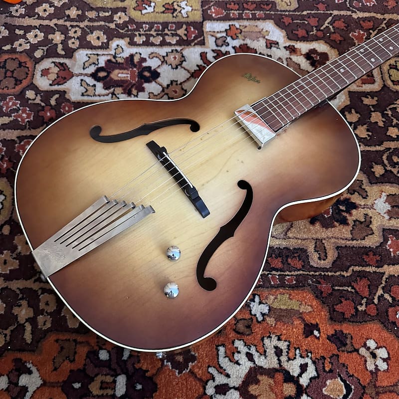Vintage 1960 Hofner Congress Brunette Sunburst Electric | Reverb UK