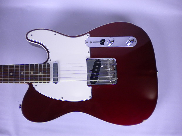 Edwards E-TE Telecaster in Candy Apple Red Nitro Dual Binding | Reverb