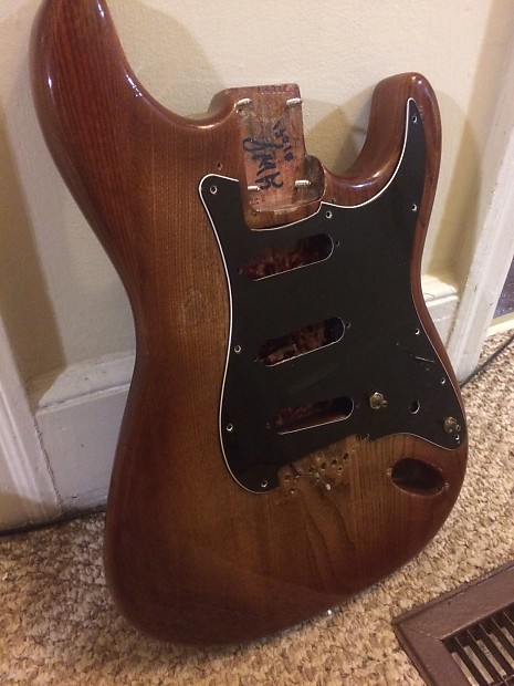 Hardtail Strat Body Project - Universal Route | Reverb
