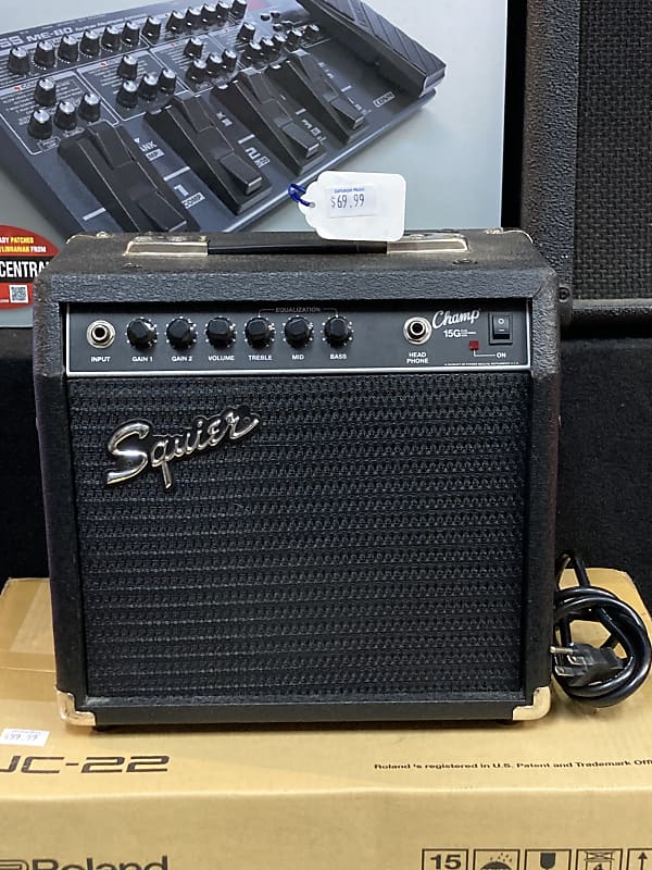 Squier Champ 15G Combo Amp (MINT) | Reverb