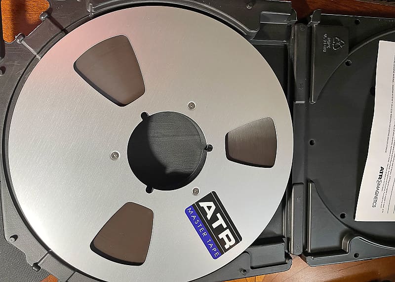 ATR Magnetics Master Tape 1/2" x 2500' 10.5" Metal Reel W/ | Reverb