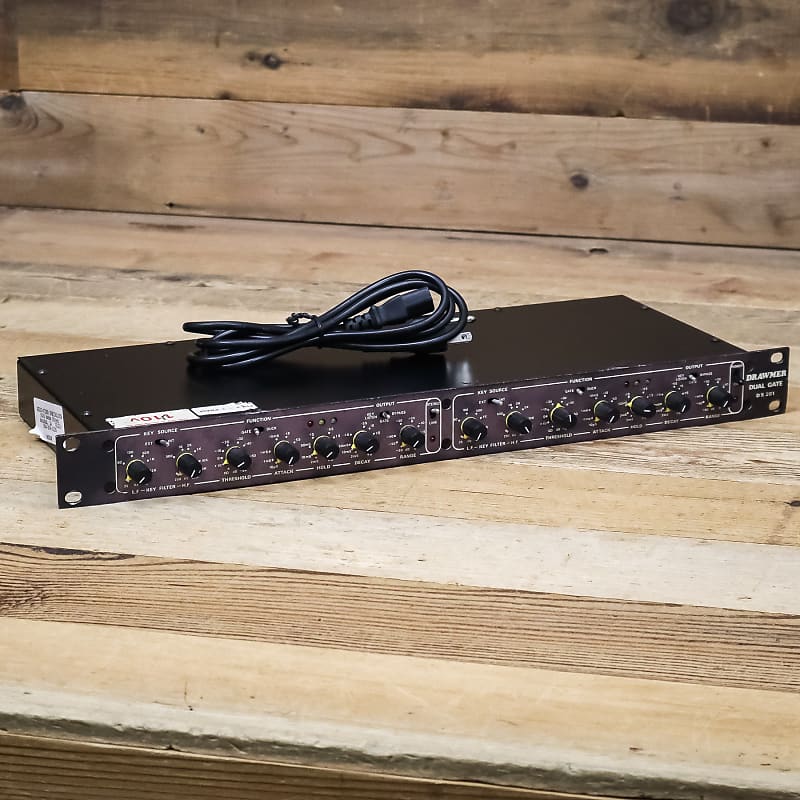 Drawmer DS-201 XLR 2-Channel Balanced Noise Gate DS201 | Reverb