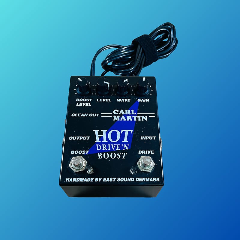 Carl Martin Hot Drive 'N Boost mkII 2000s Black | Reverb