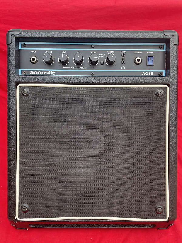 Acoustic Control AG15 - Acoustic Guitar Amp with Effects | Reverb