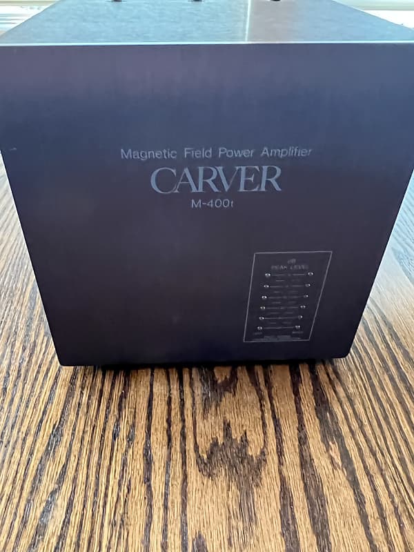 Carver Cube M-400t Magnetic Field Power Amplifier 200 WPC/RMS | Reverb