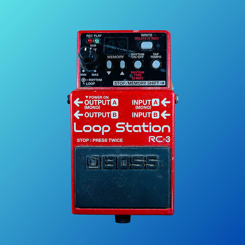 Boss RC-3 Loop Station 2011 - Present Red | Reverb