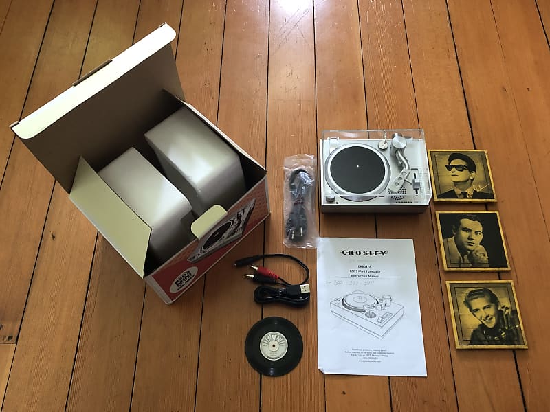 Crosley CR6037A-SI RSD3 Mini Turntable for 3-inch Vinyl | Reverb