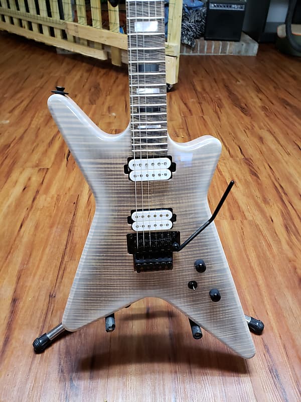 V220 Kiesel 80s Era Reissue Custom Electric Guitar - Trans | Reverb