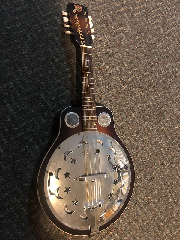 Dobro Resonator Mandolin 1981 - sunburst | Reverb
