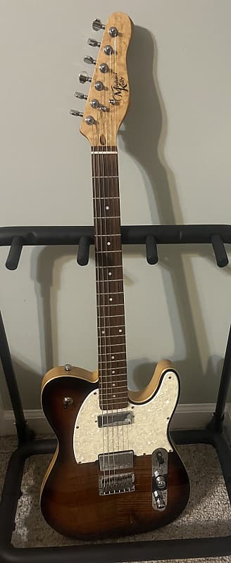 Michael Kelly Telecaster 1955 Flame maple top | Reverb