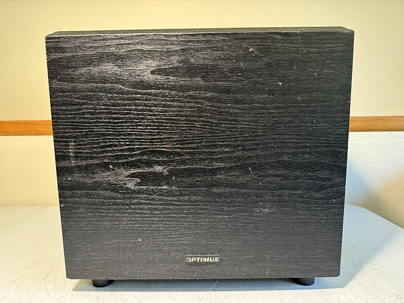 Optimus Pro SW-14 Subwoofer Home Theater Bass Sub Power Down | Reverb